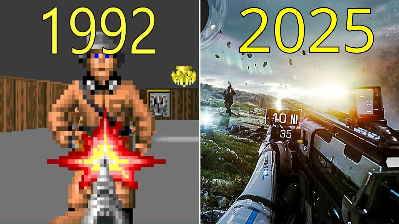 Evolution of FPS Games (1974 - 2025) | 4K - 60 FPS - FPSHUB | FPS GAMES ...