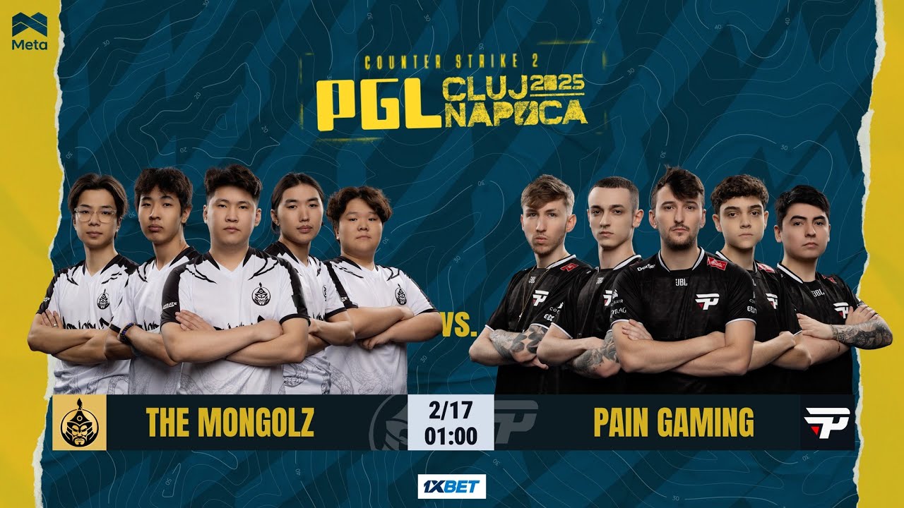 The MongolZ vs paiN - PGL Cluj-Napoca 2025 - BO3 - MN cast - FPSHUB | FPS GAMES HUB |FPS GAMING HUB