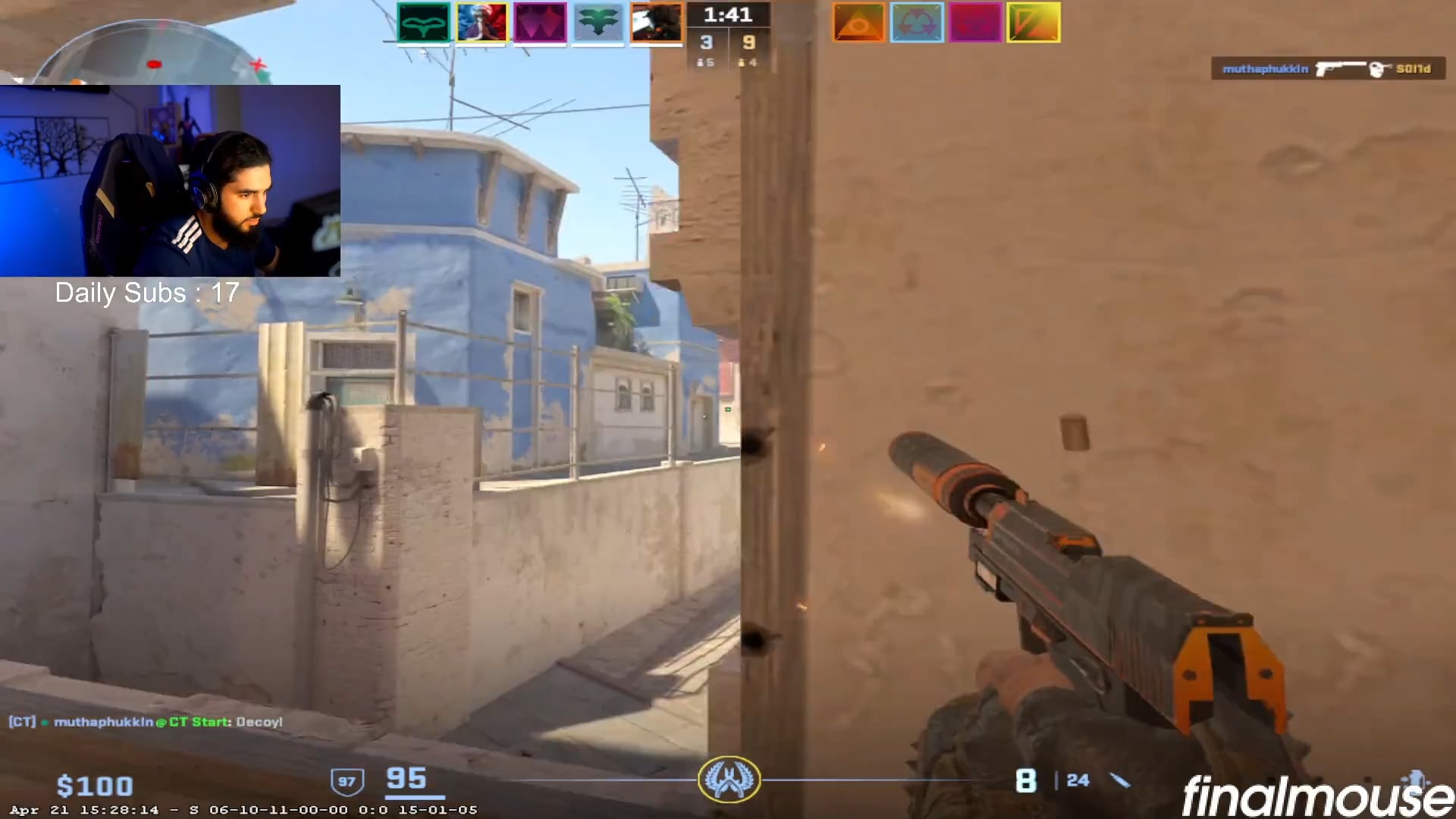 ScreaM crispy pistol round 4k - FPSHUB | FPS GAMES HUB |FPS GAMING HUB