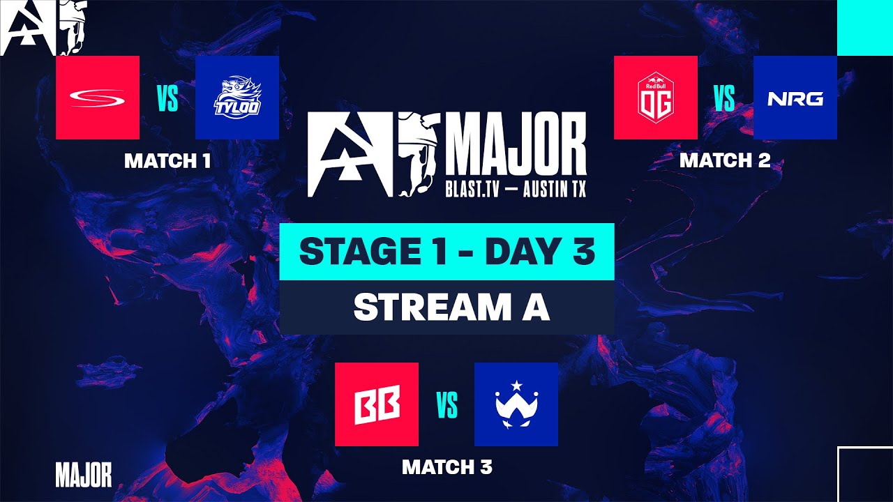 BLAST.tv Austin Major 2025, Stage 1, Day 3 - Stream A - FPSHUB | FPS ...