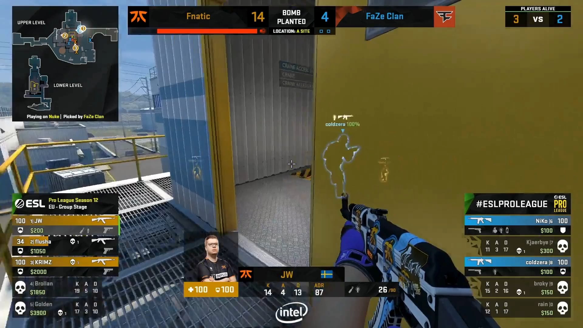 5 years ago today, JW knifed coldzera in back-to-back rounds during ESL ...