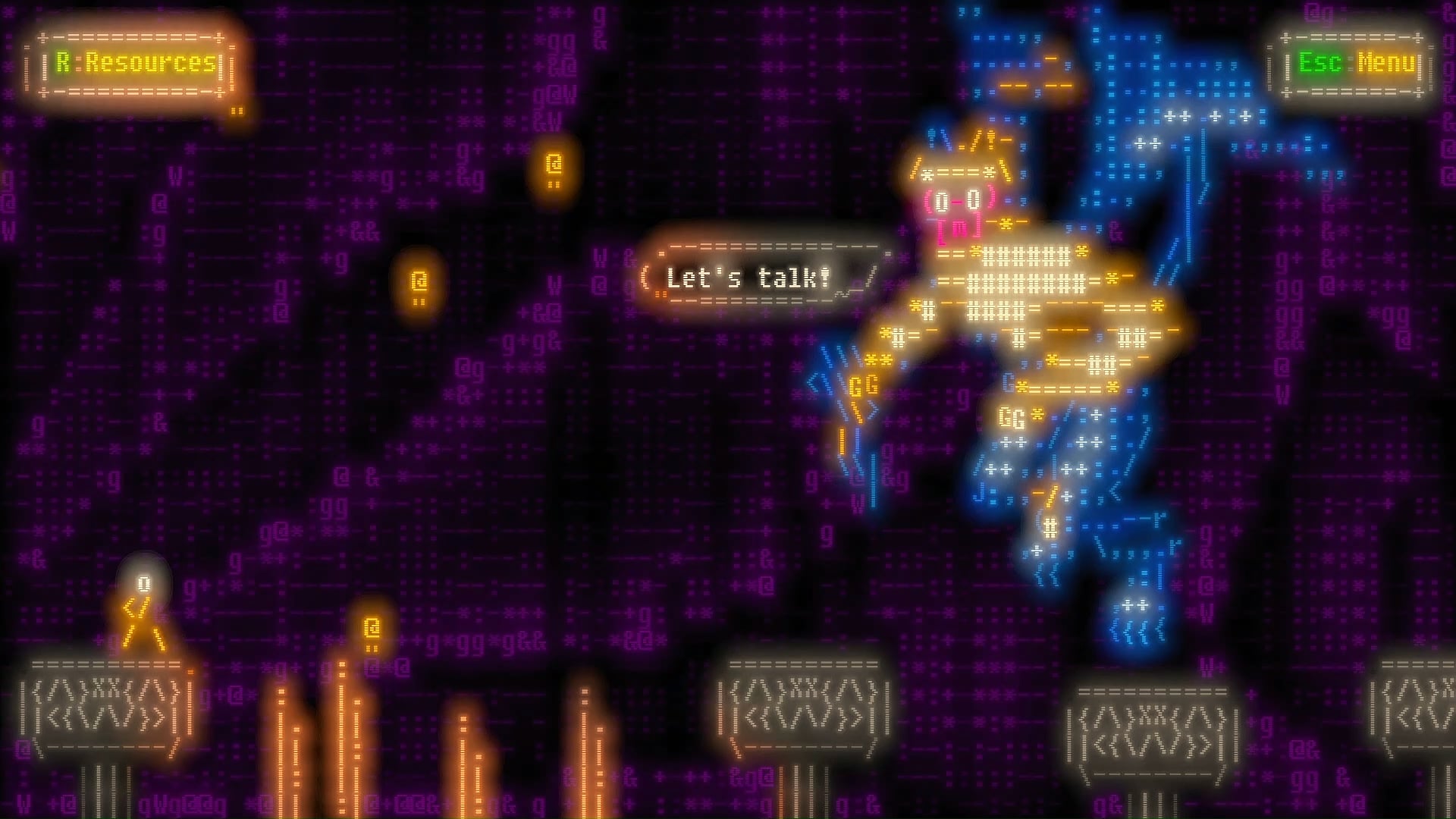 [OC] Tech showcase: real-time ASCII 3D engine rendering on PC - FPSHUB ...