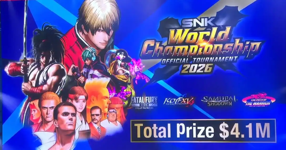 SNK World Championship 2026 announced, to have $4.1 million total prize ...