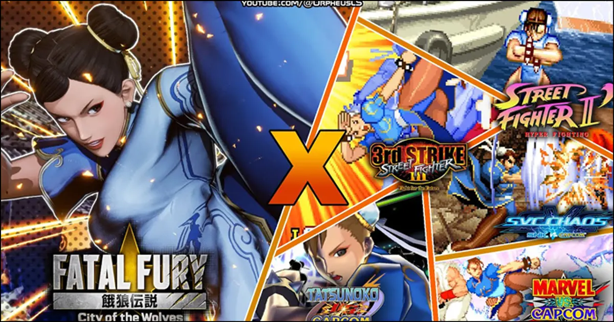Chun-Li's crossover to Fatal Fury has more references than you probably ...