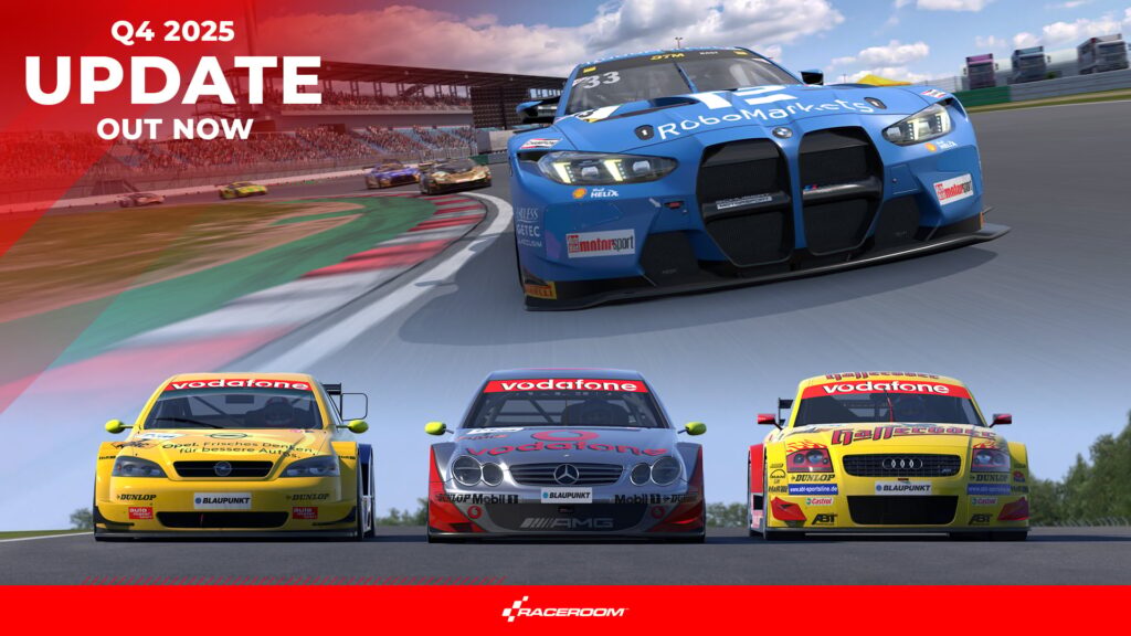 RaceRoom Racing Experience Goes “Deutsche” With DTM 2002 and 2025 Car ...